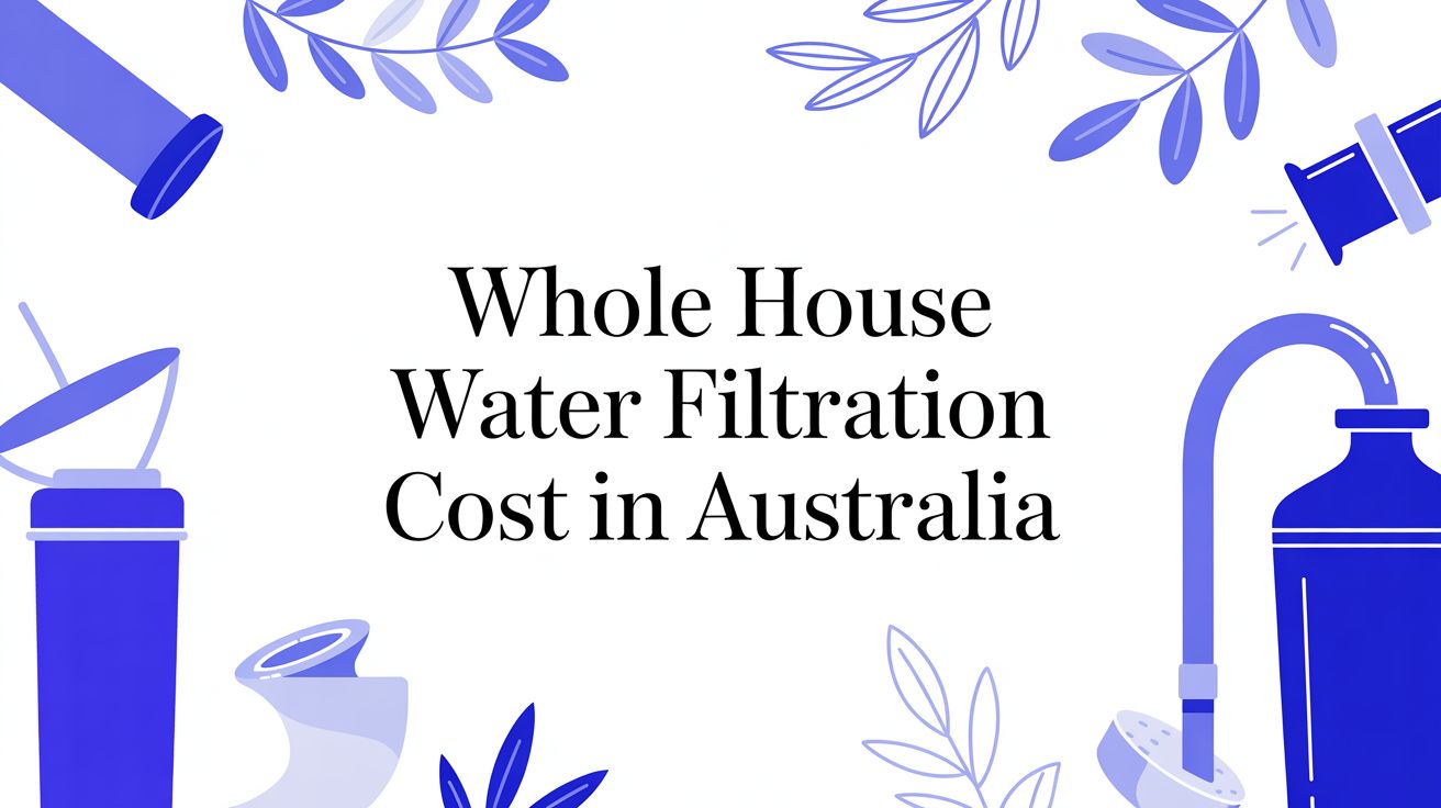 Whole House Water Filtration Cost in Australia | Awesome Water®